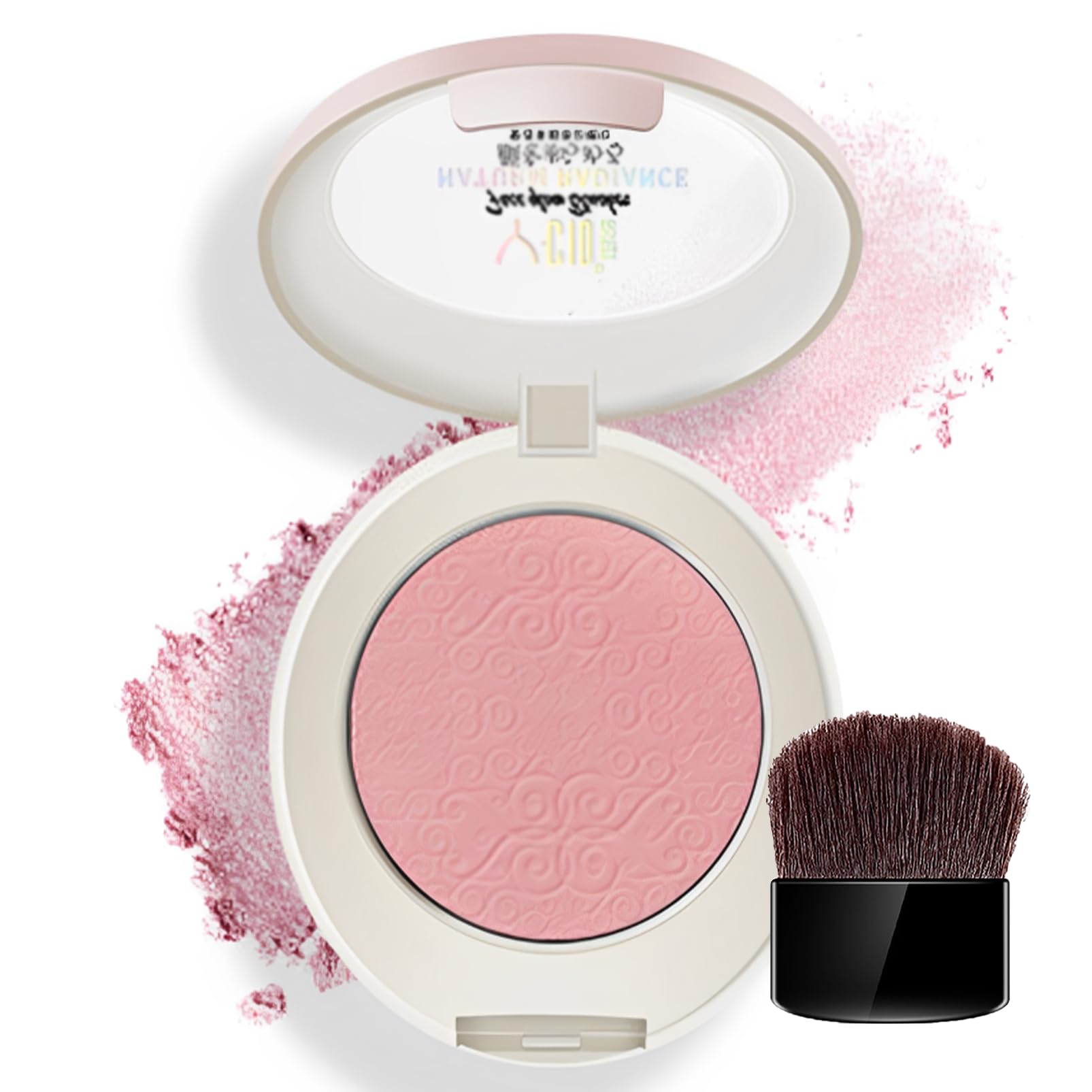 Blush Powder For Cheeks Soft Blusher Makeup Mineral Powdery Blush With ...