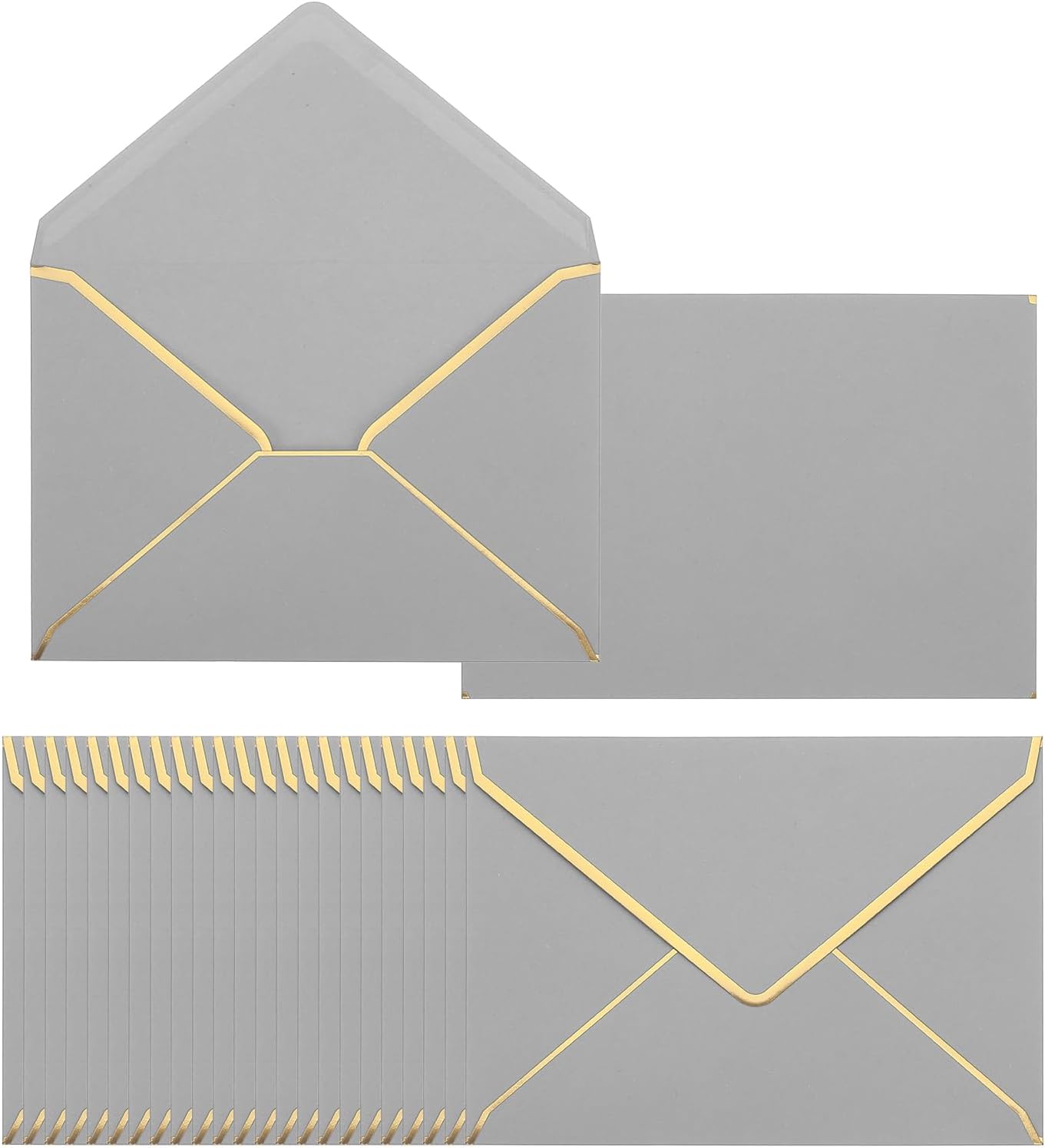 Amazon.com : PATIKIL 100 Pack 5 x 7 Envelopes A7 Card Christmas ...