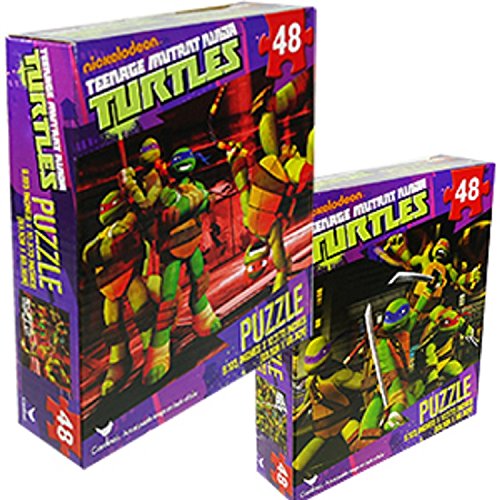 Buy 2-Pack Teenage Mutant Ninja Turtles TMNT 48-Piece Puzzles Online at ...