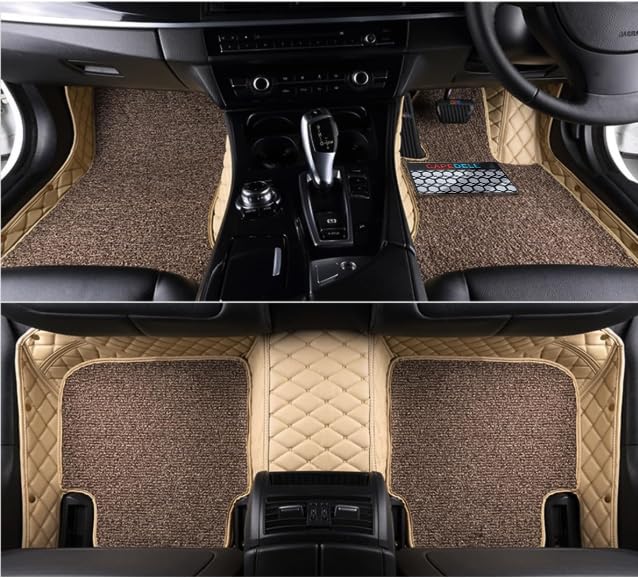 CAPEDELL 7D Premium Car Floor Mat Compatible with Mahindra Thar Roxx ...