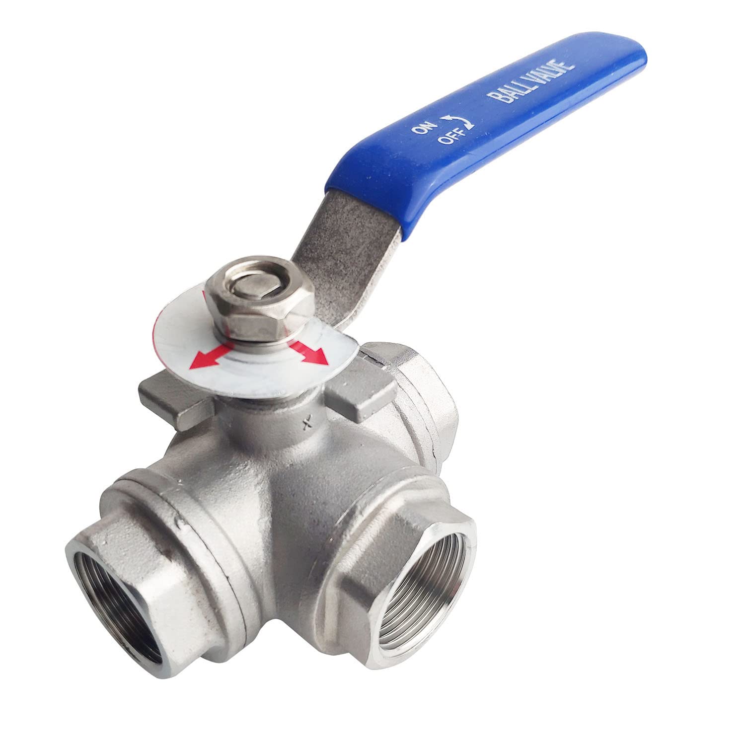 Snapklik.com : LOZOME 2 NPT Female T-Type Ball Valve