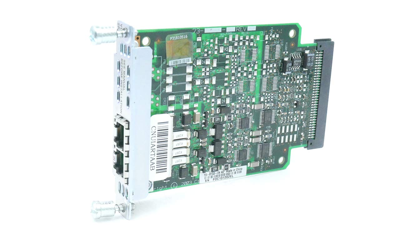 Cisco VIC2-2FXO 2PORT Voice Interface Card : Amazon.in: Computers ...