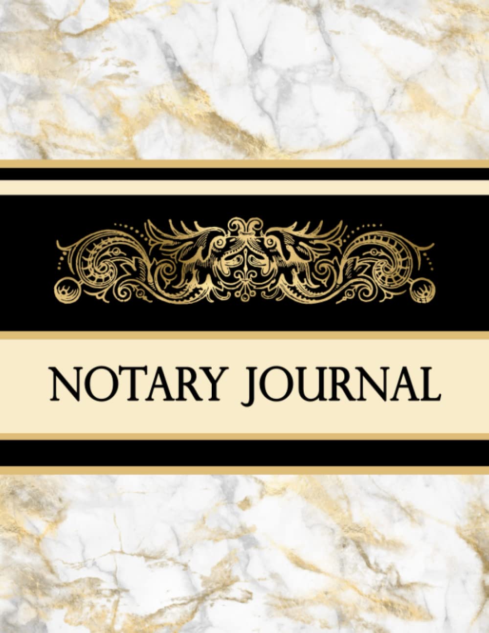 Notary Journal: Notary Public Log Book with 300 Entries for Notarial ...