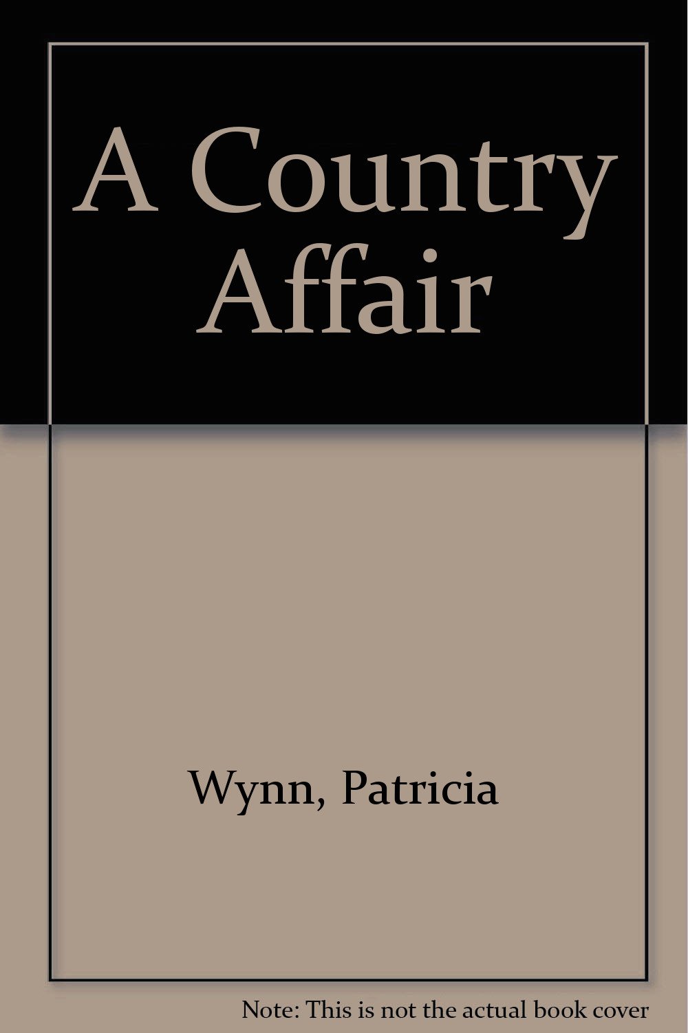 Amazon.com: A Country Affair: 9780449224021: Ricks, Patricia Wynn: Books