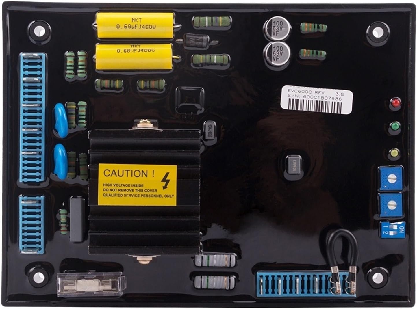 EVC600C AVR Diesel Generator Excitation Automatic Voltage Regulator ...