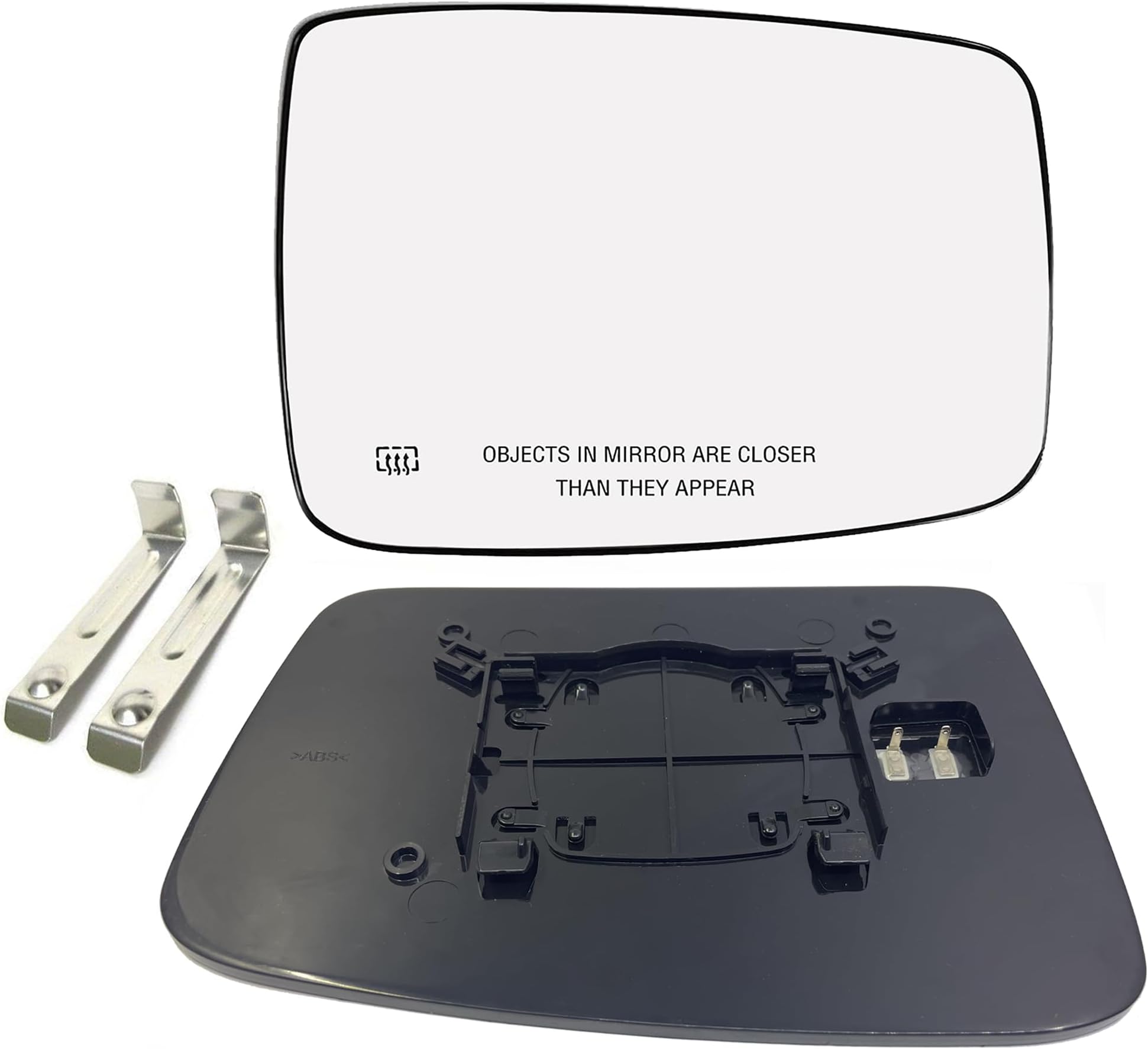 Ram Passenger Right Side Heated Mirror Glass Compatible with 2009-2018 ...