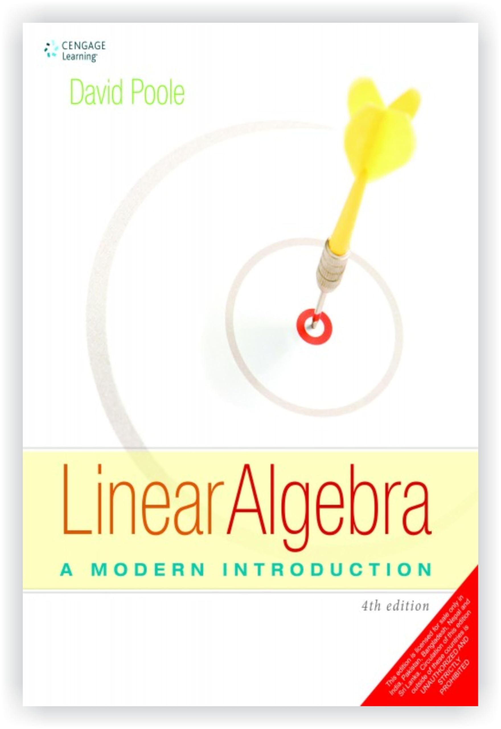 Linear Algebra: A Modern Introduction, 4th ed.: David Poole ...