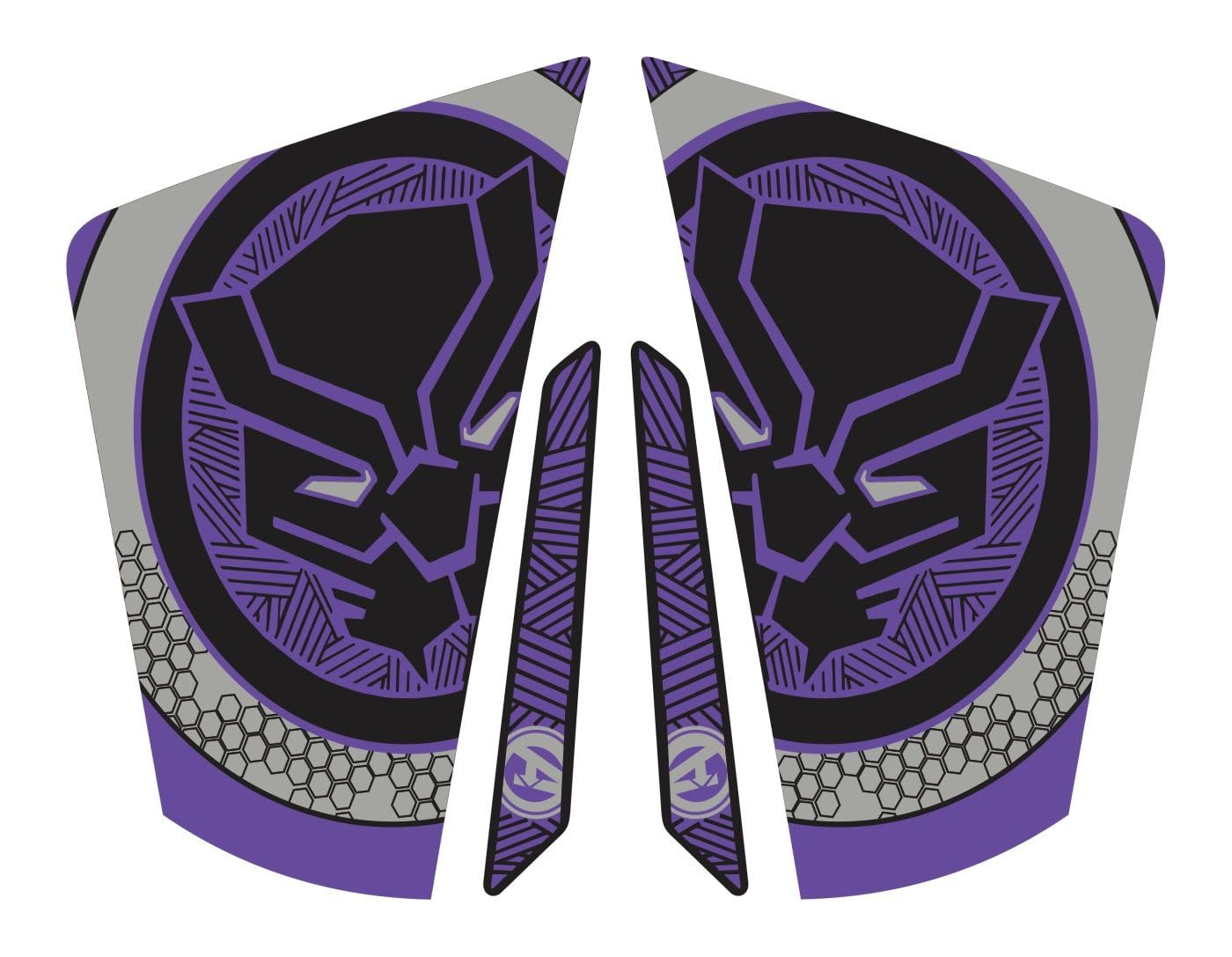 JUST RIDER Side Panel Sticker Compatible for TVS Ntorq All Edition ...