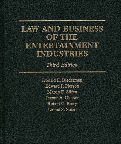 Amazon.com: Law and Business of the Entertainment Industries ...