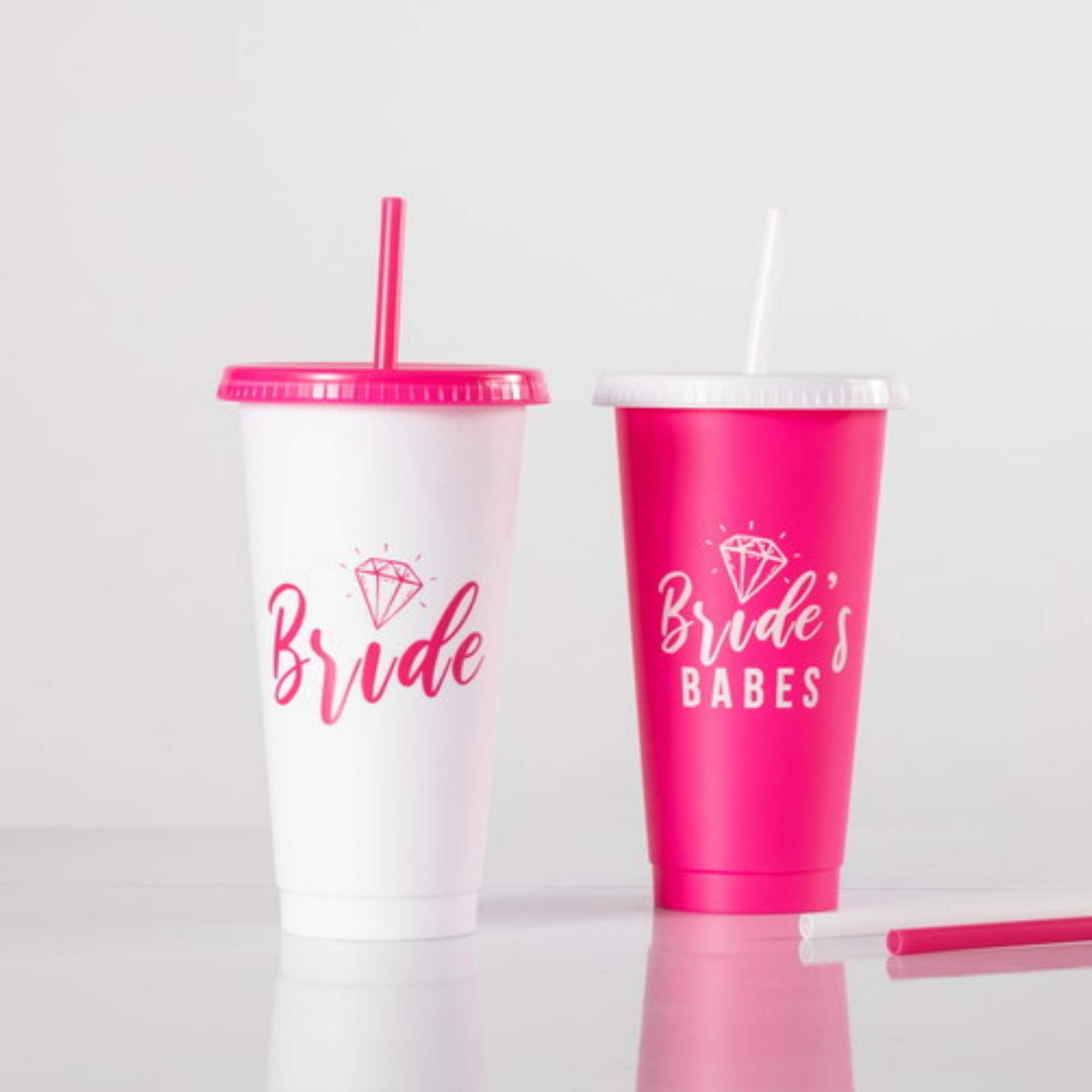 Amazon.com: Bride & Babe Bachelorette Cups for Bachelorette Party [6 ...