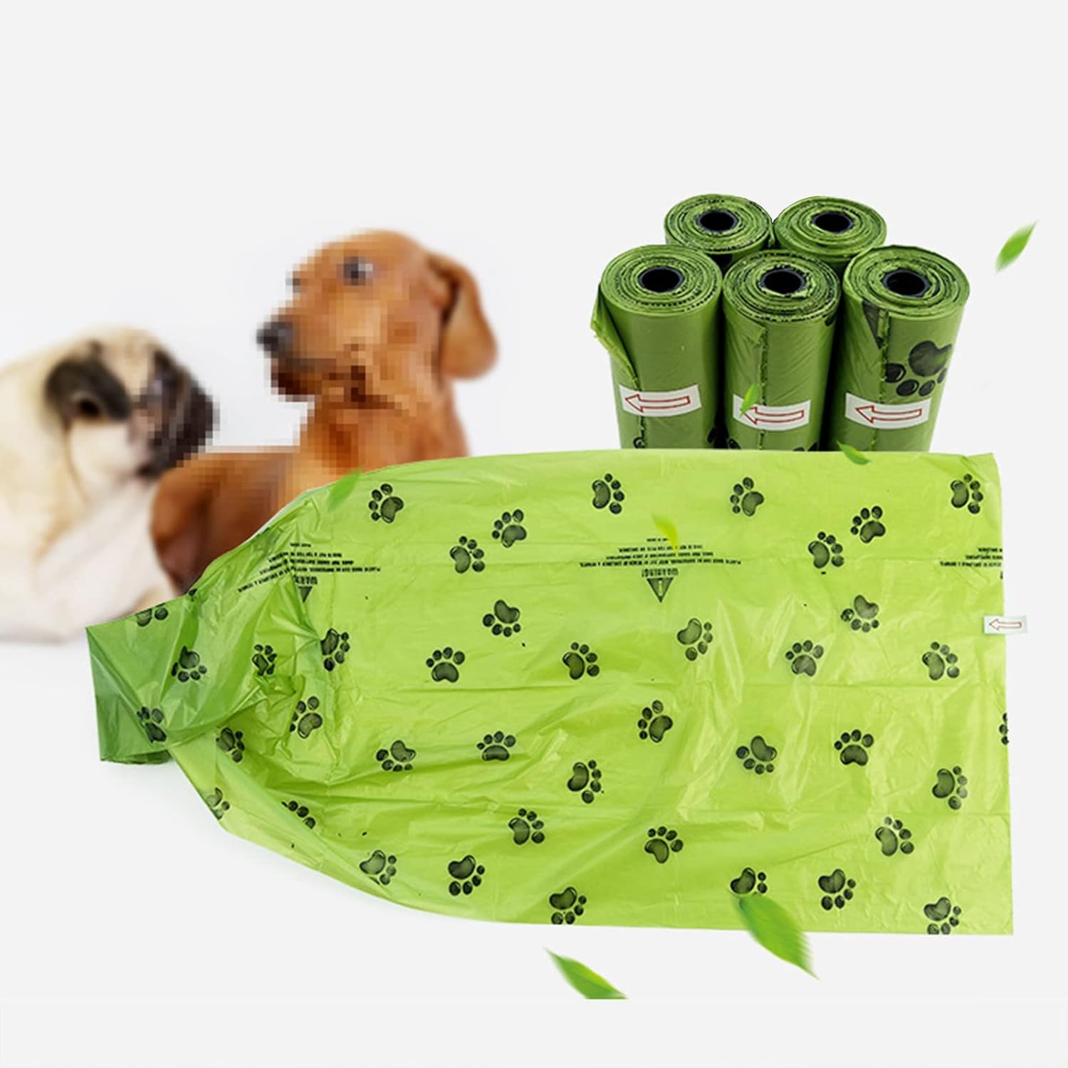 Amazon.com: Dog Poop Bags for Waste Refuse Cleanup, Doggy Roll ...