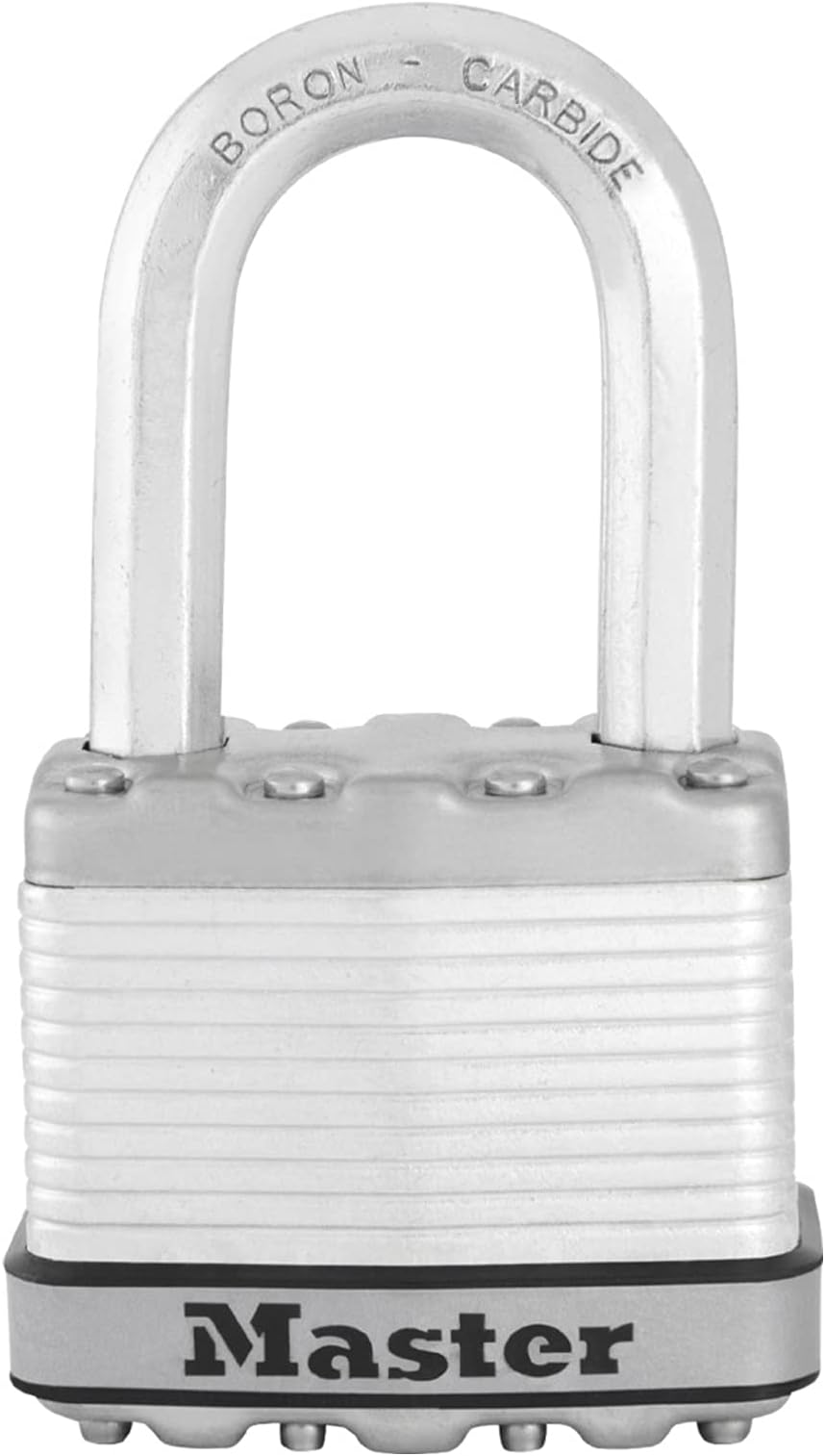 Amazon.com: Master Lock M15XTLF Magnum Heavy Duty Outdoor Padlock with ...