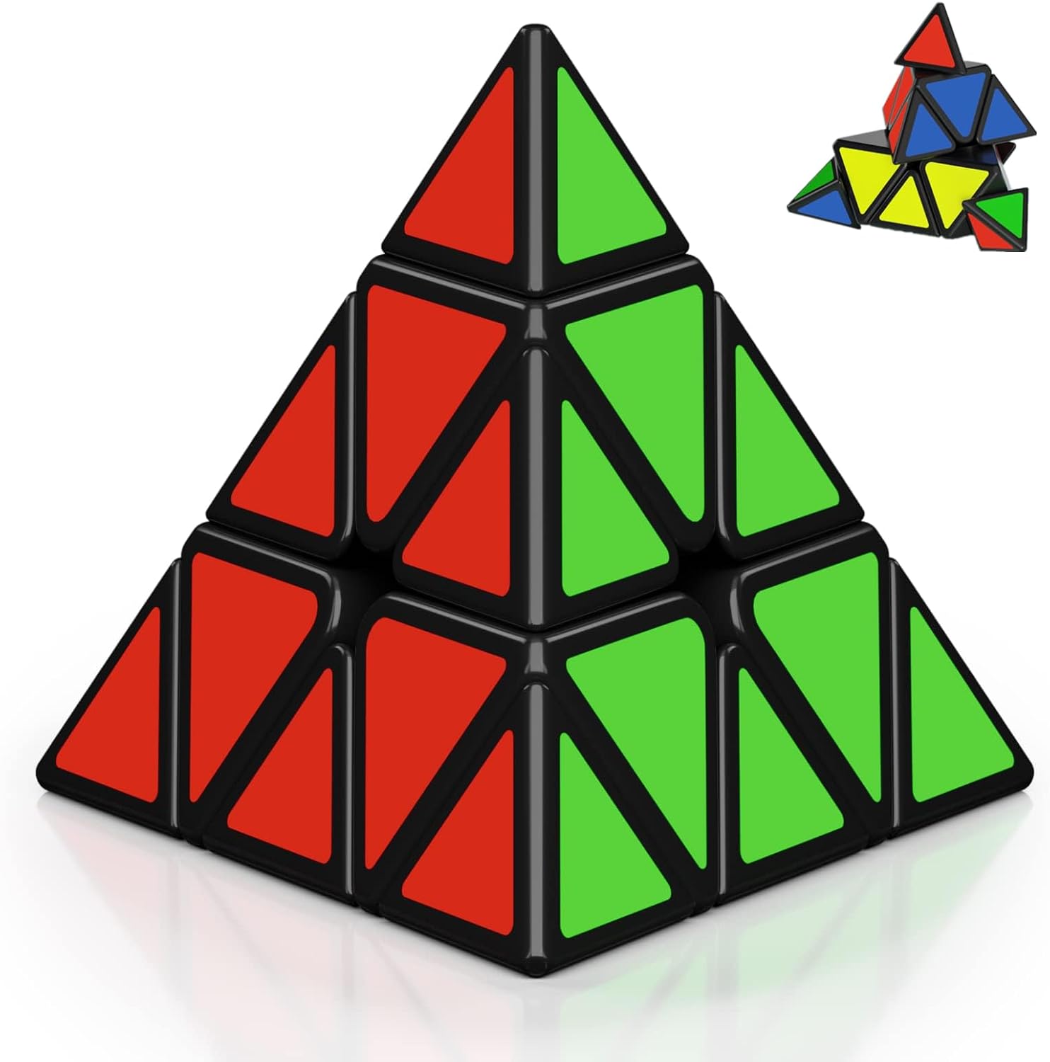 BEAUTY CHOICE Cubo Piramidal Profesional, 3x3 Cube Piramide Triangolo ...