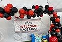 Amazon.com: Remagr 26Pcs Race Car Party Decoration Include 1 Welcome ...