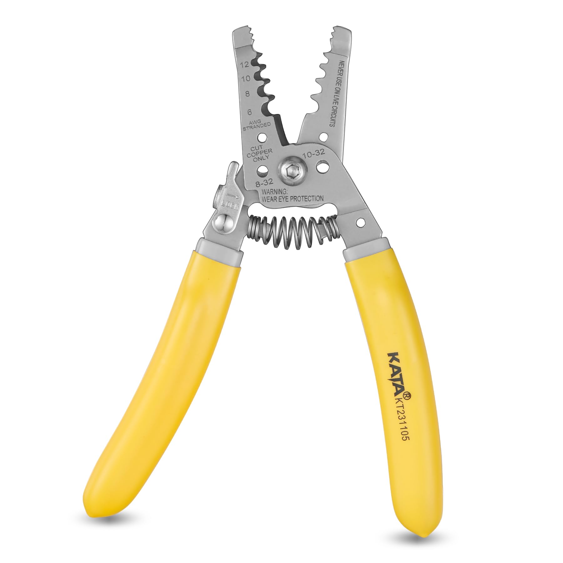 Snapklik.com : 7 Inch Wire Stripper, Wire Cutter, Cutting For 4-10 AWG ...