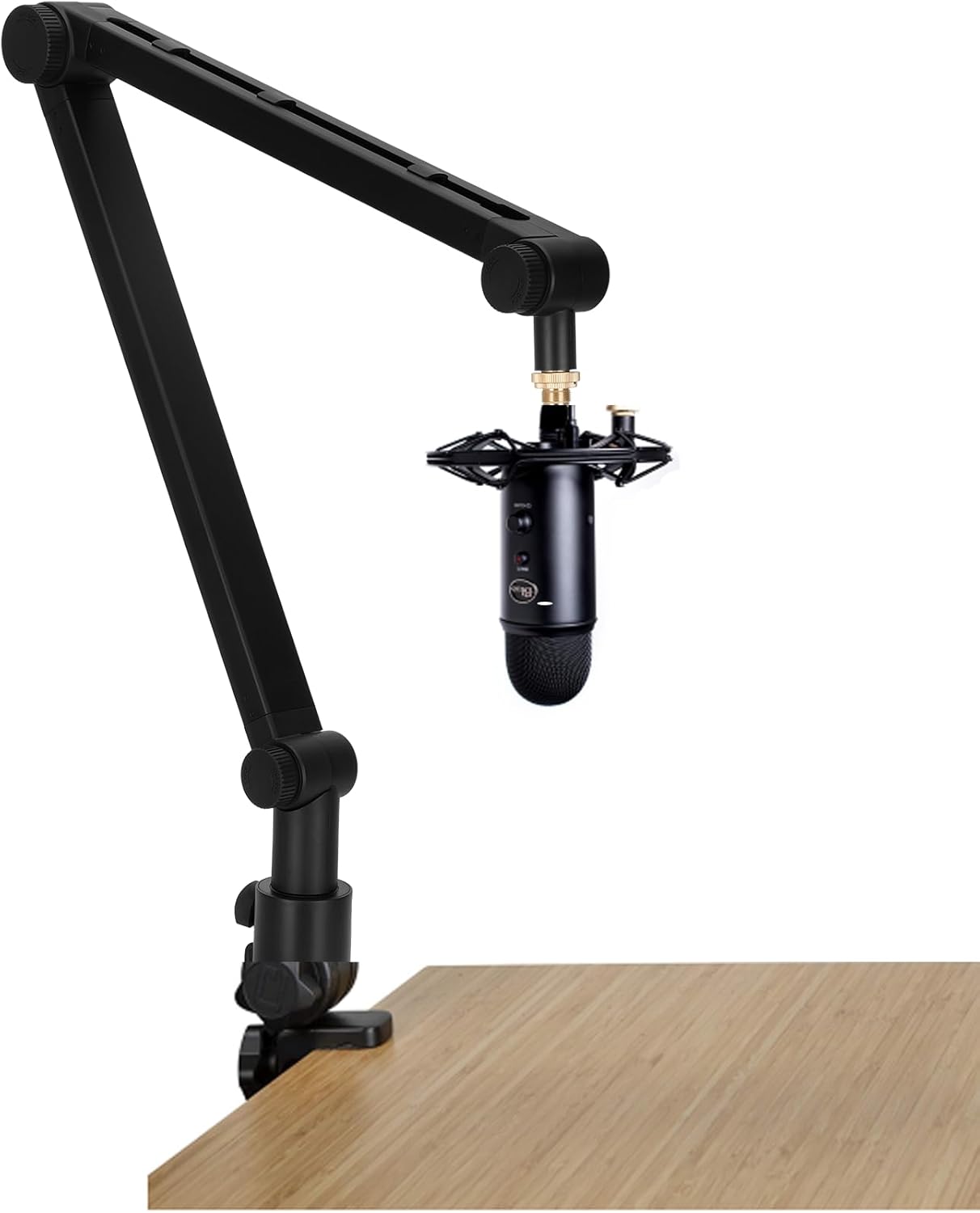 Amazon.com: Blue Yeti Mic Desktop Stand, Yeti Mic Arm Desk Mount, 360 ...