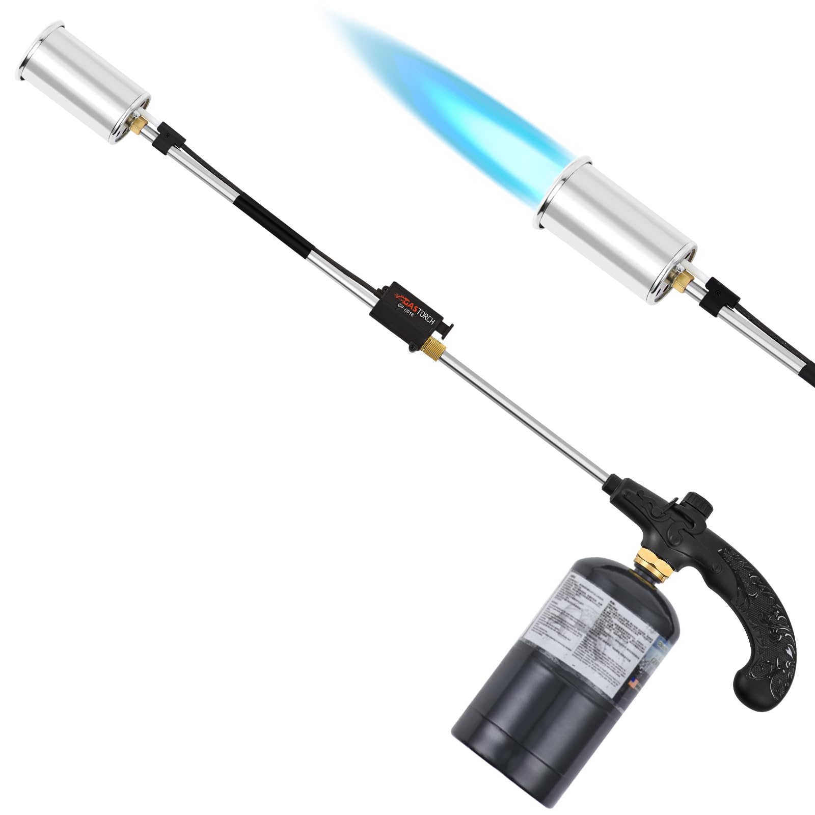 Amazon.com: Propane Torch Burner Weed Torch with High Output 800,000 ...