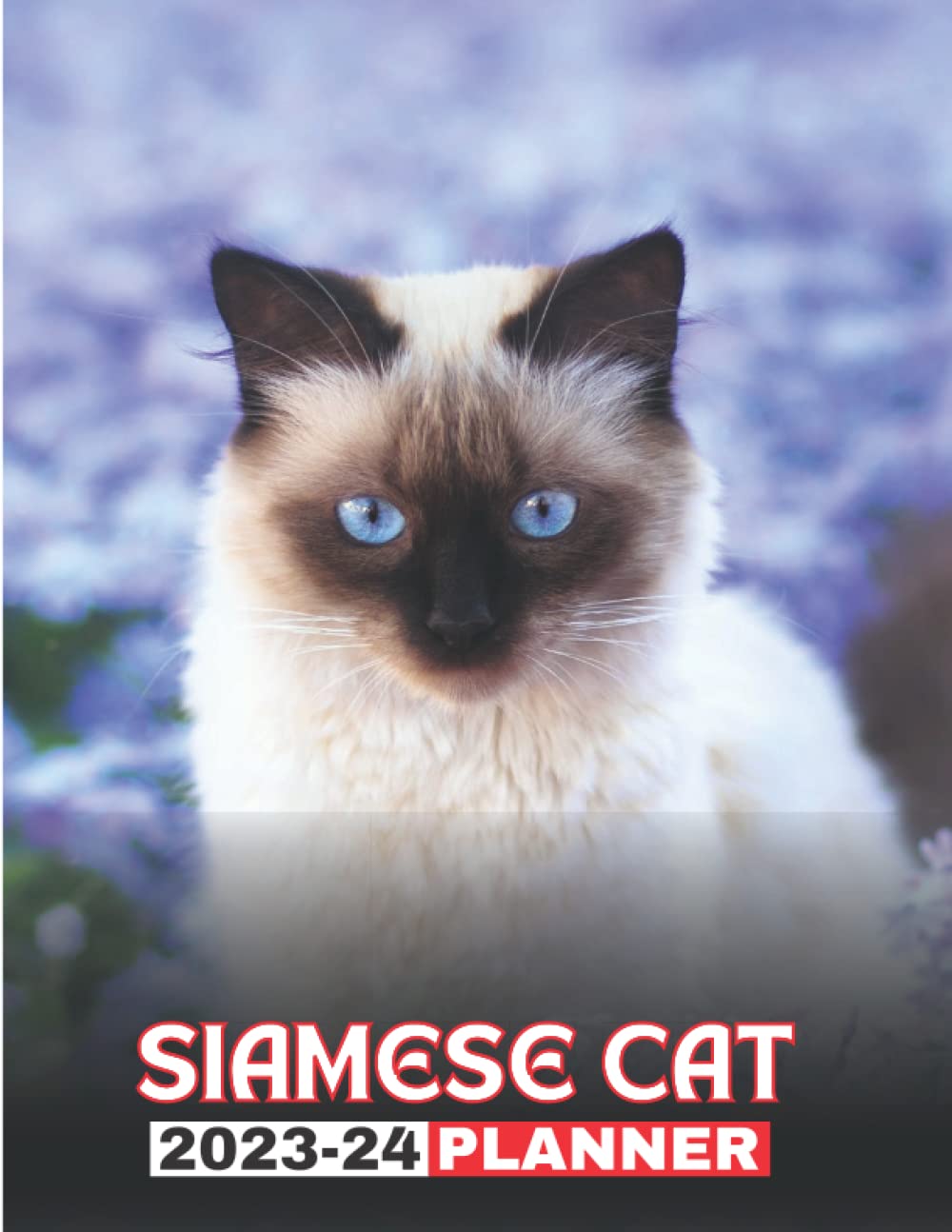 Siamese Cat 2023 2024 calendar: Siamese Cat Two Years monthly planner ...