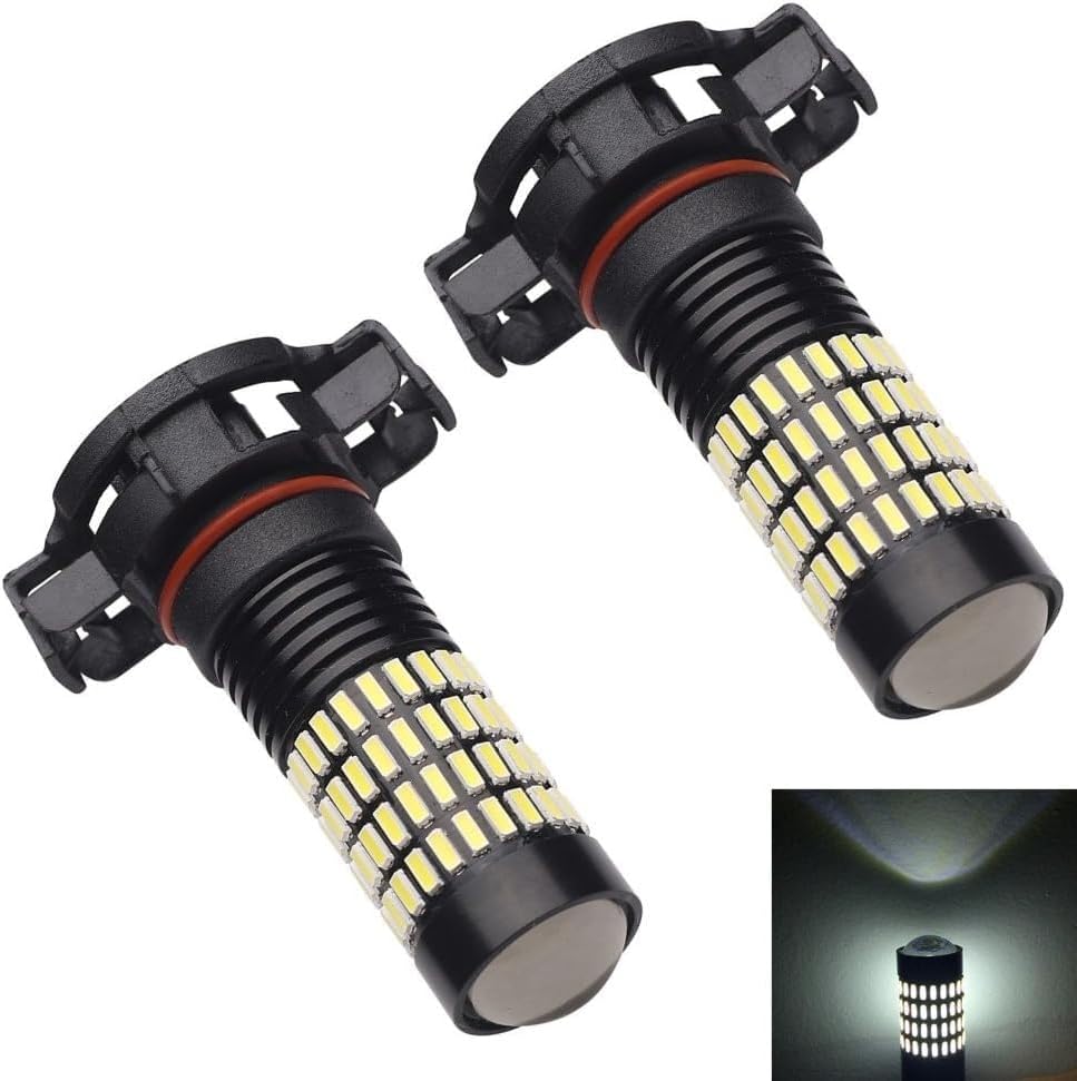 Amazon.com: LUYED H16 LED Bulbs 1700 Lumens Extremely Bright H16 5202 ...