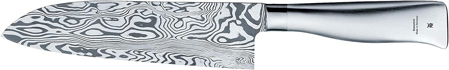 WMF Grand Gourmet Damastmesser, Santoku Messer 32 cm, Made in Germany ...