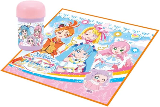 Amazon.co.jp: 小森樹脂 おしぼりセット ひろがるスカイ！プリキュア Φ6.2×H10.2cm 480796 : ホーム＆キッチン