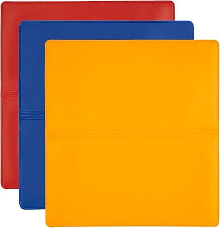 Amazon.com: Personal Vinyl Checkbook Cover Bundle: Royal Blue, Orange ...