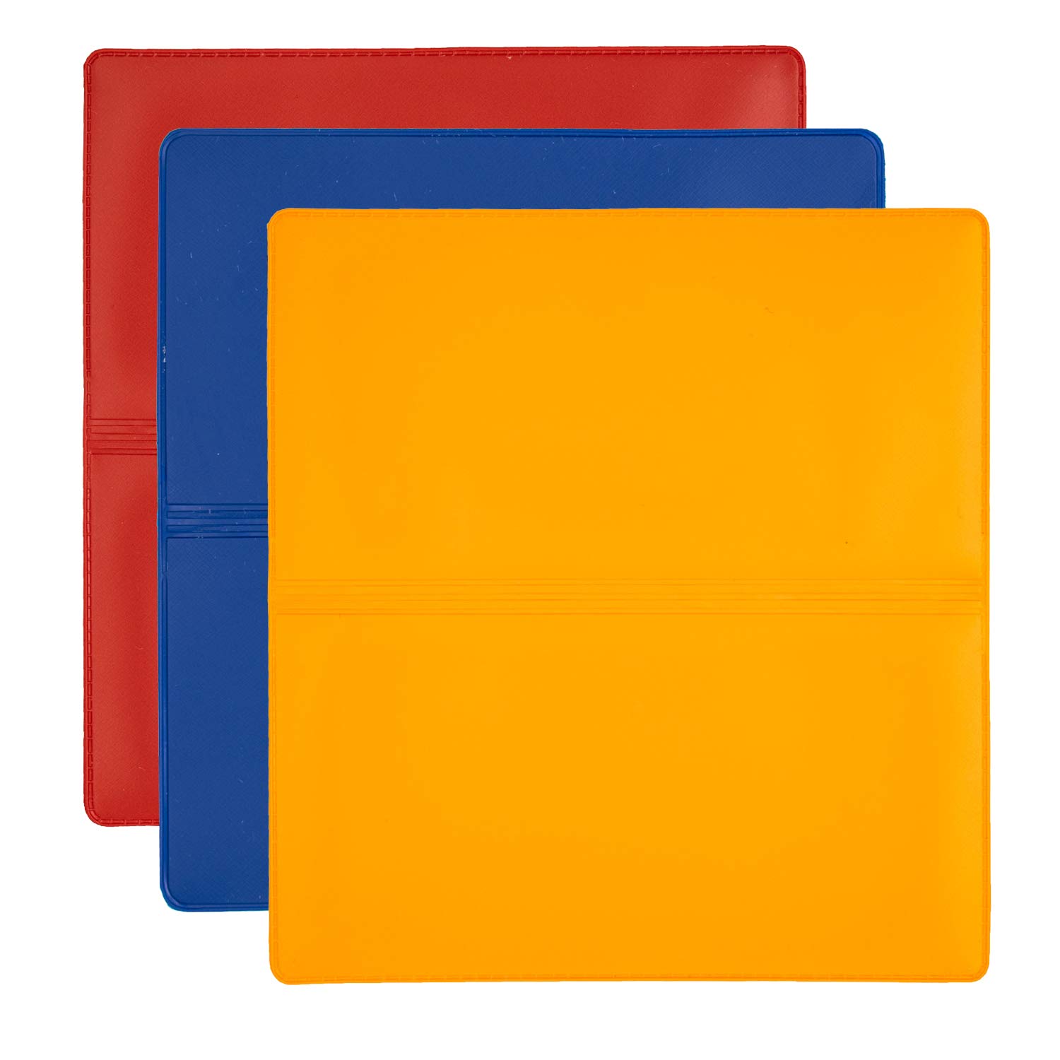 Amazon.com: Personal Vinyl Checkbook Cover Bundle: Royal Blue, Orange ...