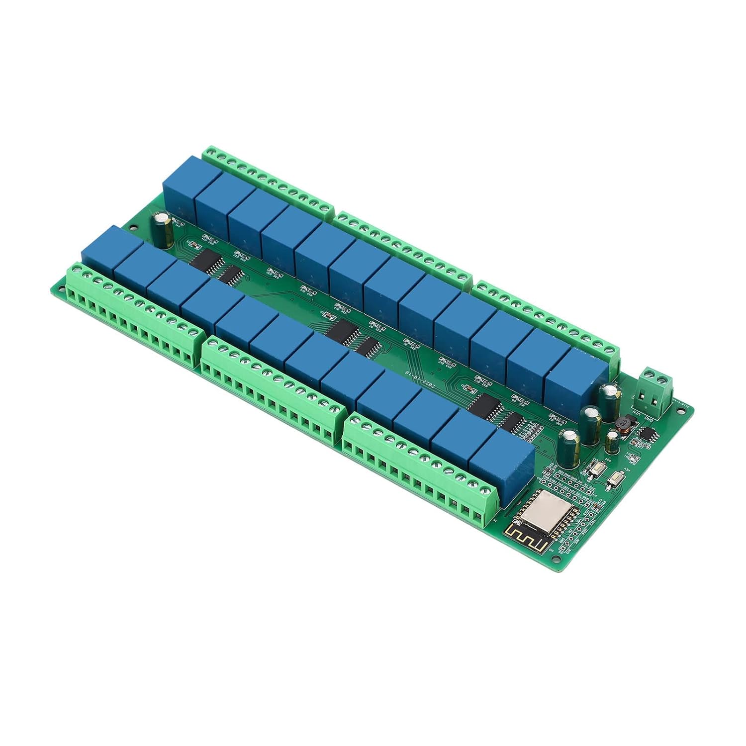 Relay Development Board, AC 250V Load Programmable Key LED Indicator ...