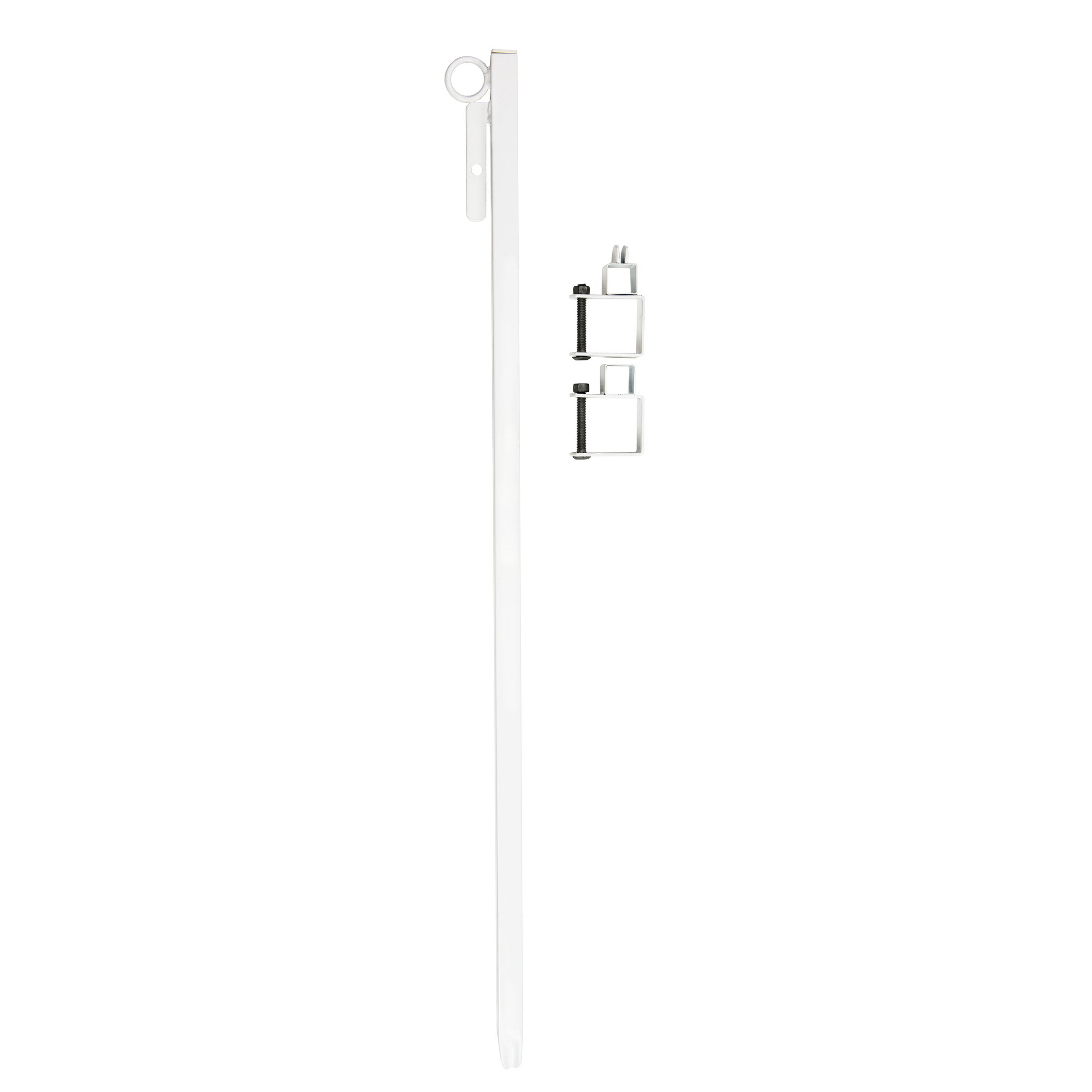 Amazon.com: Adjust-A-Gate Pin Latch White Drop Rod for Double Drive ...