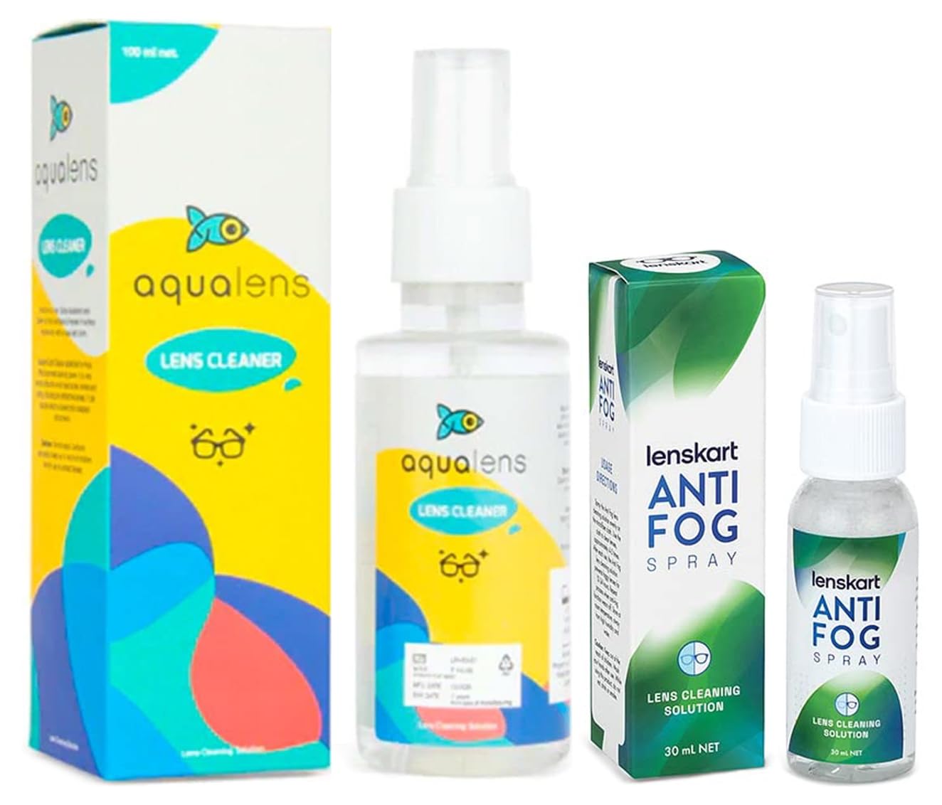 AQUALENS CONTACT LENSES Lenskart Anti-Fog Spray(Lens Cleaning Solution ...