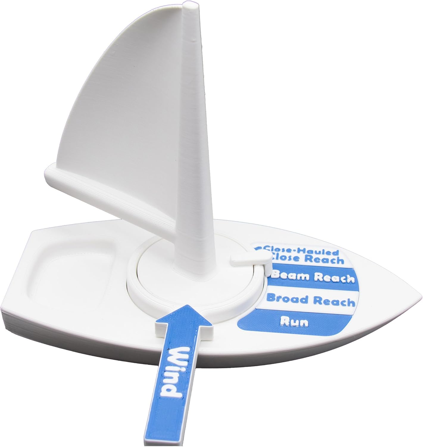 Amazon.com: Model Sailboat with a Self-Trimming Sail - Educational ...