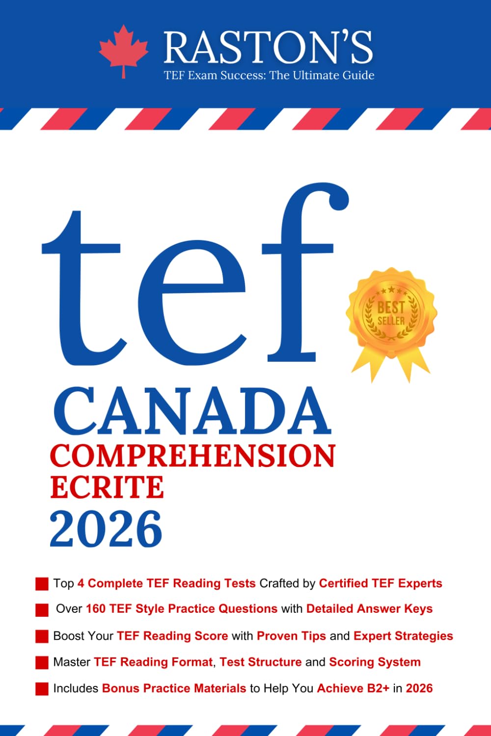 TEF Canada Comprehension Ecrite - 4 Complete TEF Reading Tests with ...