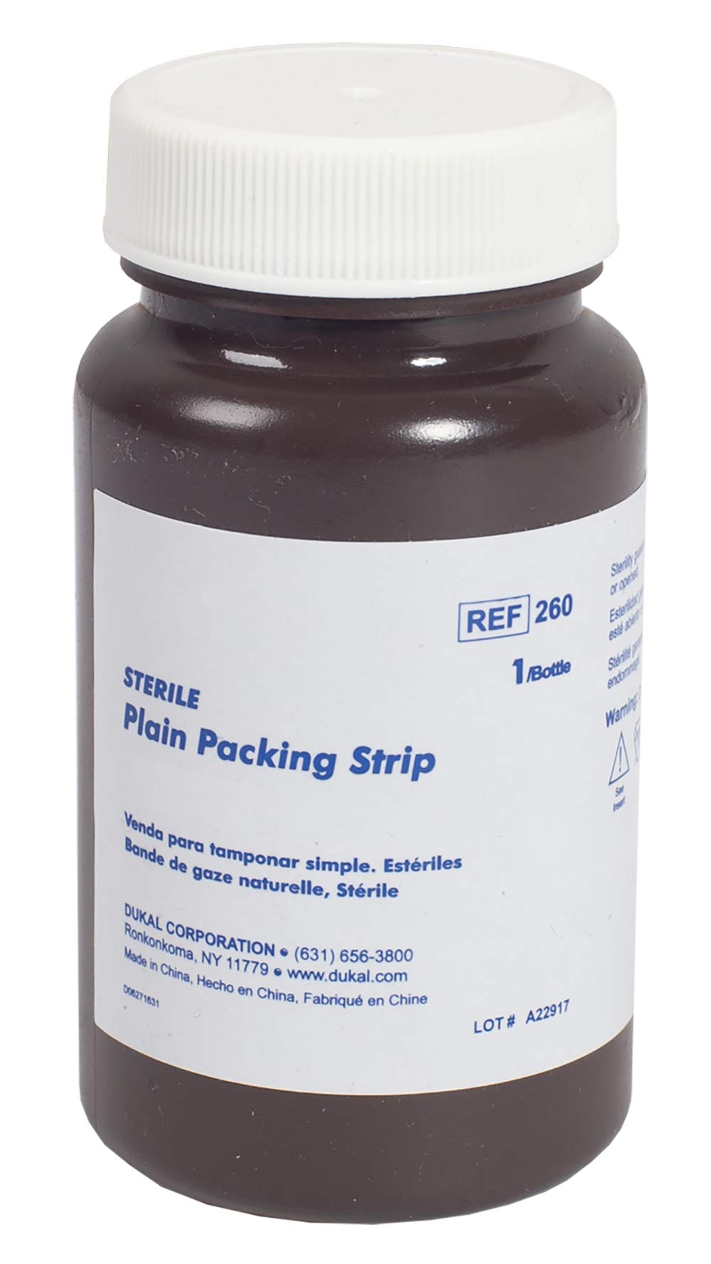 Buy Dukal Plain Wound Packing Strip 1/2" x 5 Yards. Woven Gauze Fabric ...