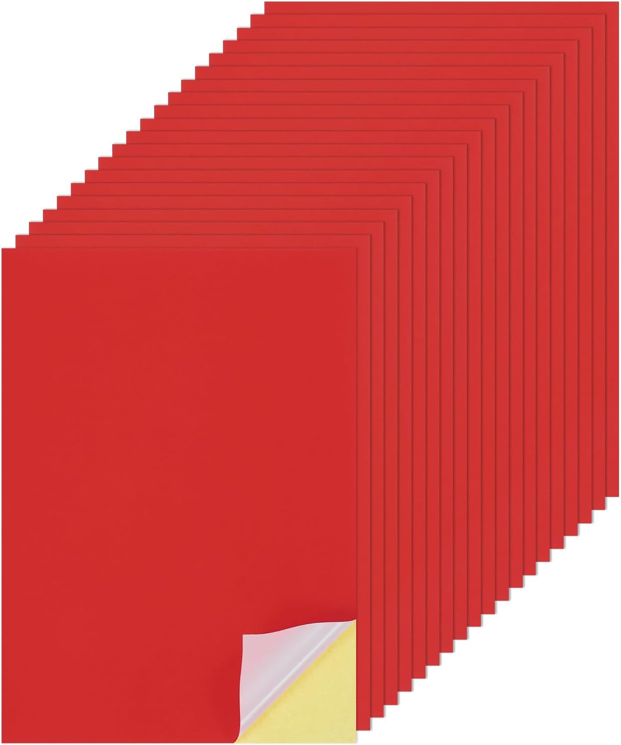 Amazon.com : MECCANIXITY 25 Sheets Printable Sticker Paper, 8"x12" A4 ...