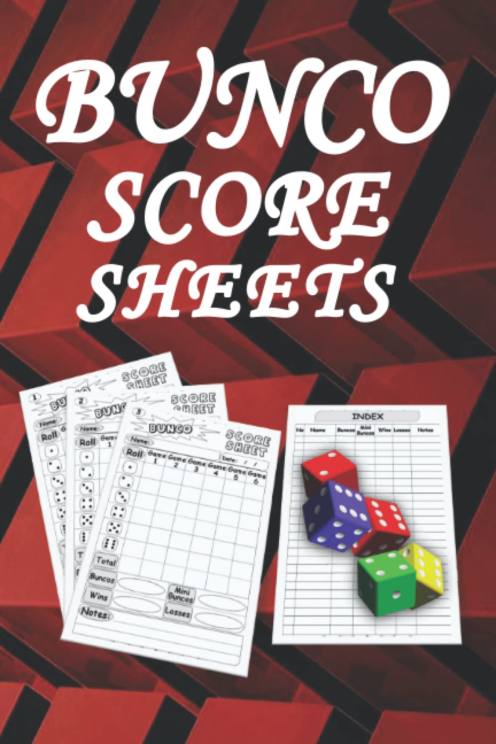 Buy Bunco Score Sheets: Bunco Game Keeping Record Book, Dice Cards Log ...