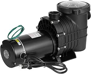 Amazon.com: Mini Power Small Pump Swimming Pool Pump Motor w Strainer ...