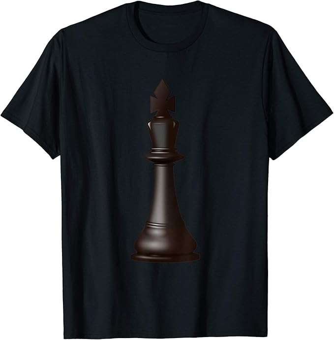 Amazon.com: King Chess Piece T-shirt: Clothing