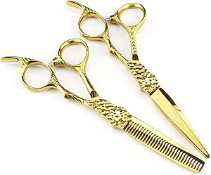 Amazon.com: Hair Cutting Scissors Set, 6.0 Inch High End Shears Cutting ...