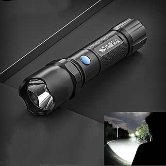 Portable LED Flashlight,100000 Lumens Super Bright Flashlight,High ...