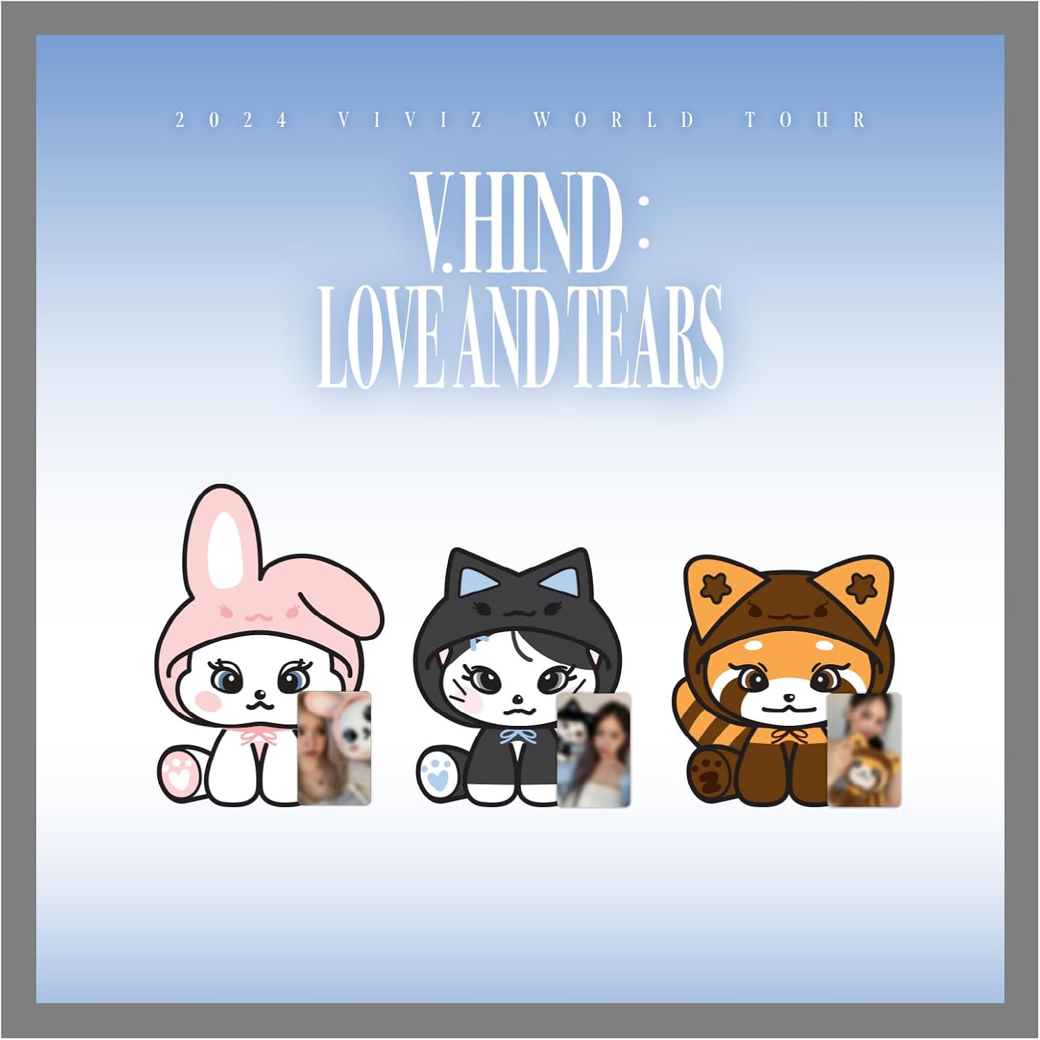 Amazon.co.jp: VIVIZ 2024 Concert V.HIND LOVE AND TEARS World Tour MD ...