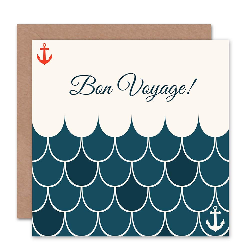 Bon Voyage Cards To Print