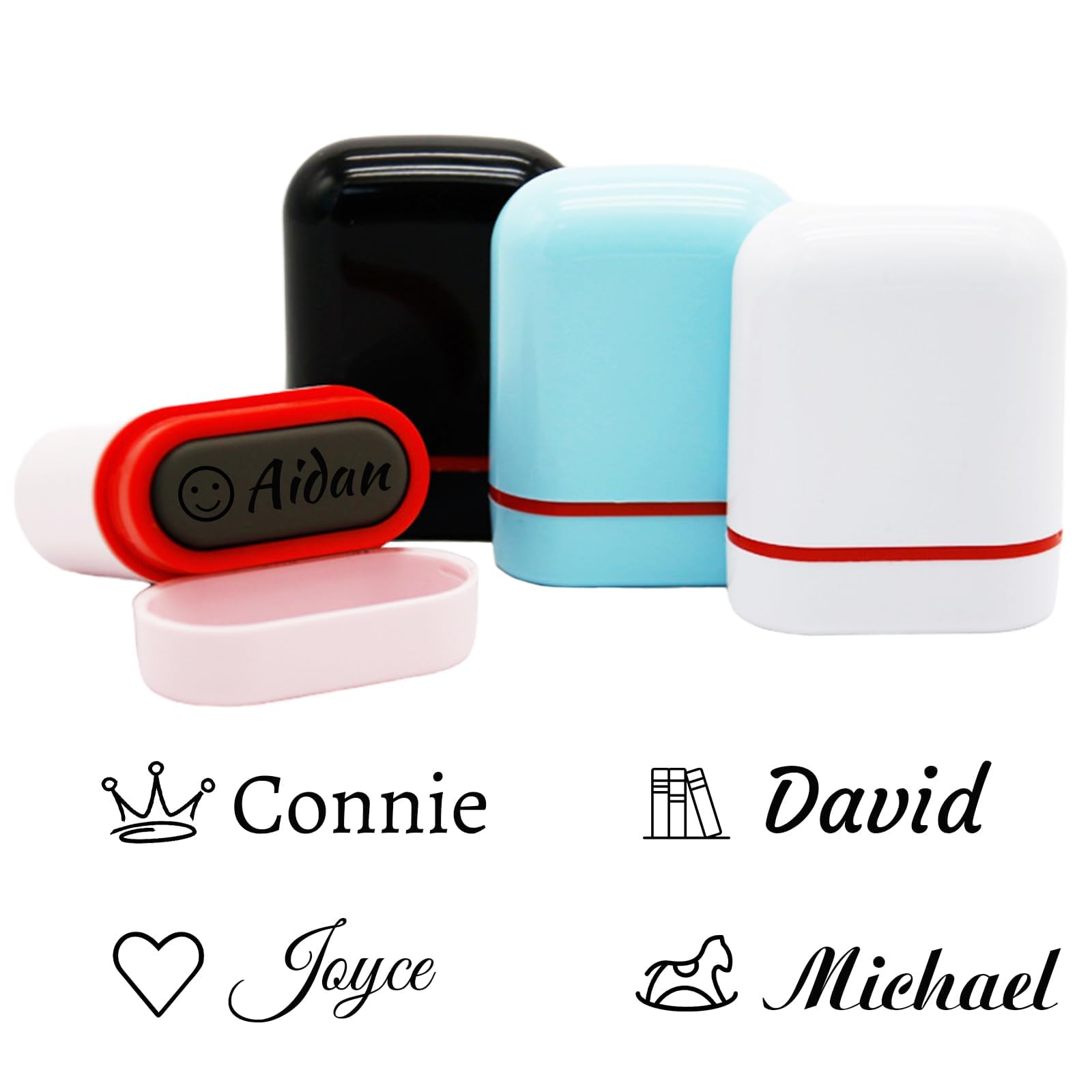 Amazon.com : Custom Stamp - Personalized Signature Stamps Self Inking ...