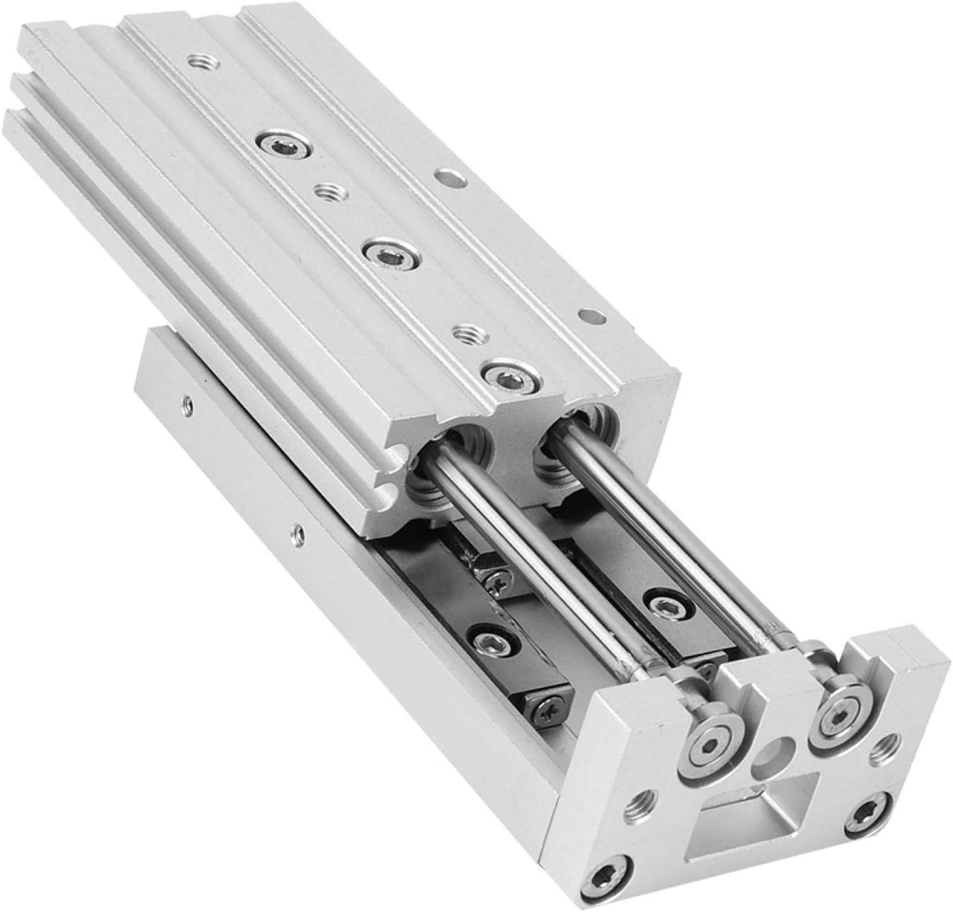 Agatige Cilindro de riel de guía, MXS12 Cilindro neumático de carril de ...