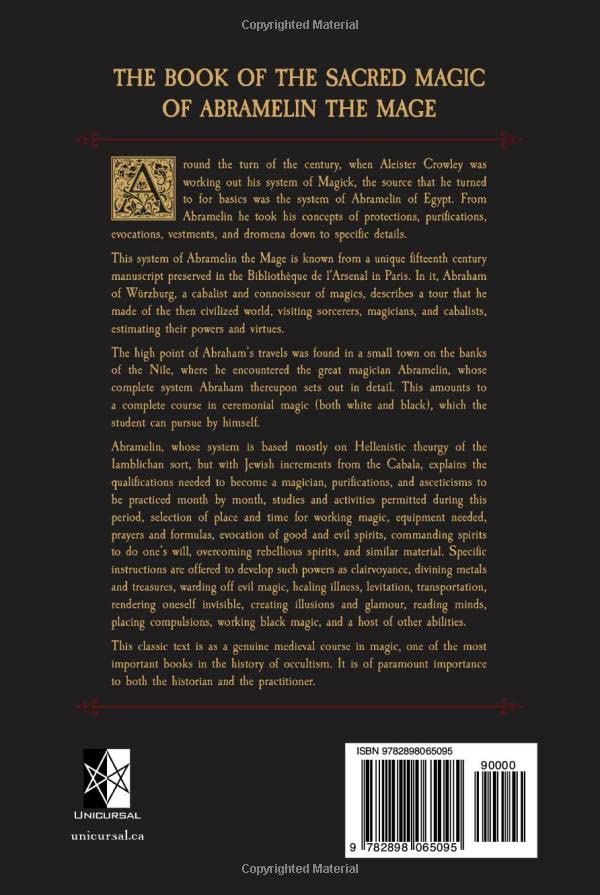Snapklik.com : The Book Of The Sacred Magic Of Abramelin The Mage