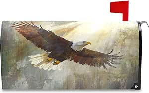 Amazon.com: Wassud Soaring Eagle Mailbox Cover Magnetic Mailbox for ...