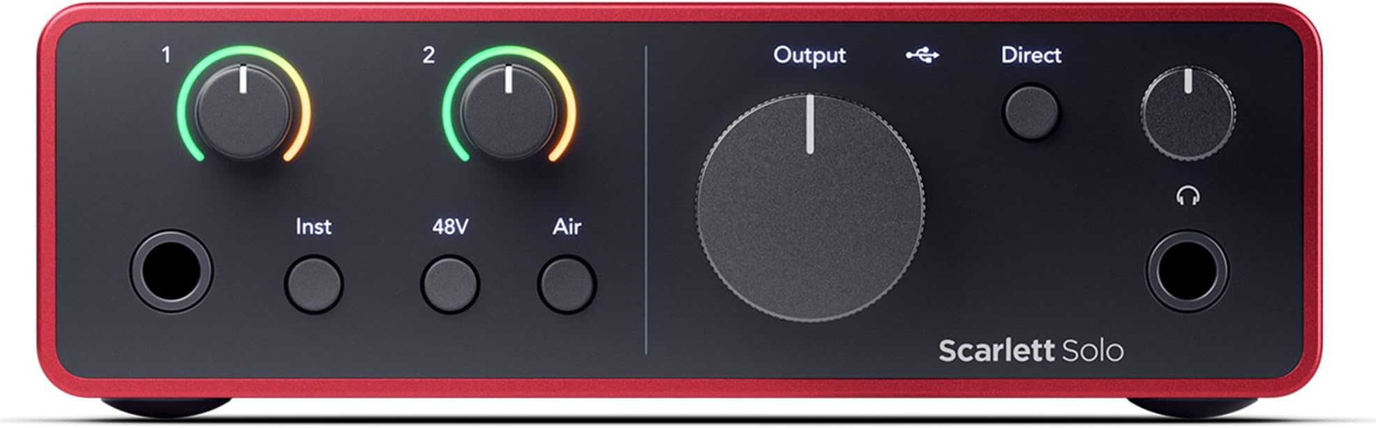 Focusrite Scarlett Solo 4th Gen USB Audio Interface, for the Guitarist ...