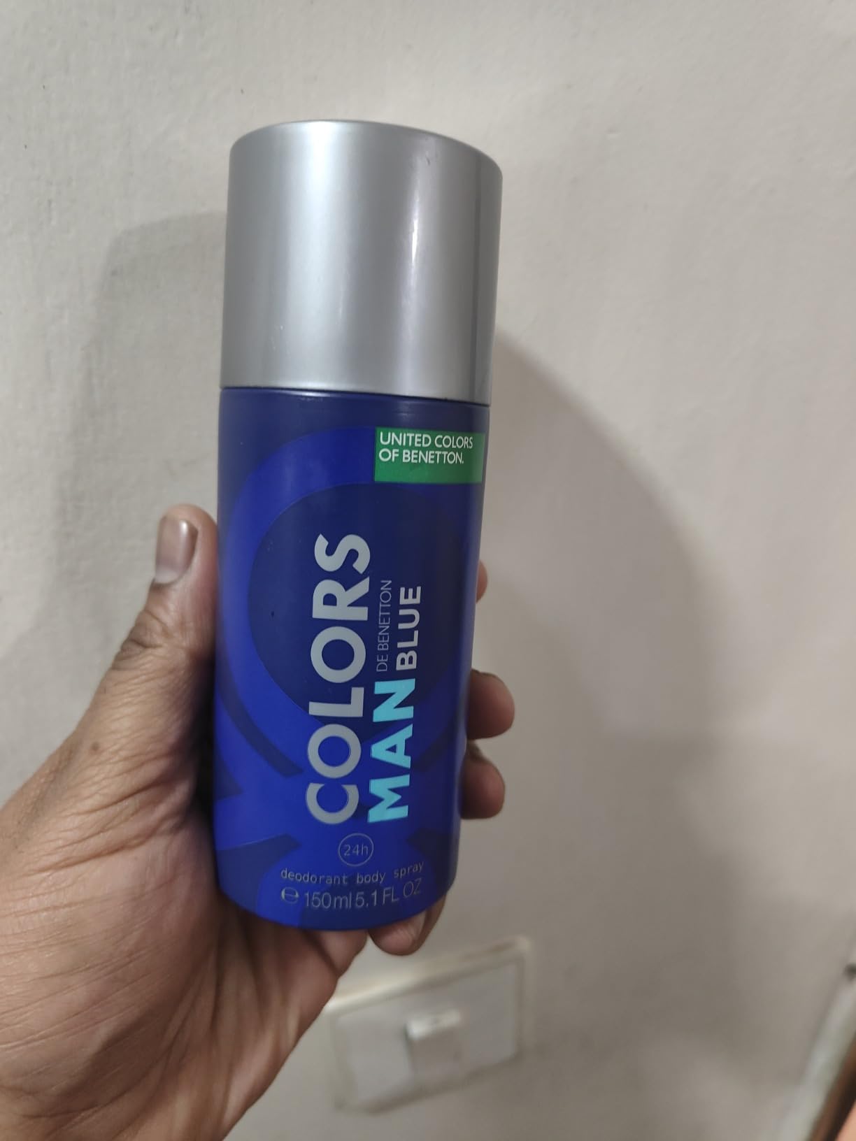 UNITED COLORS OF BENETTON Man Blue Lemon Deodorant Body Spray For Men ...