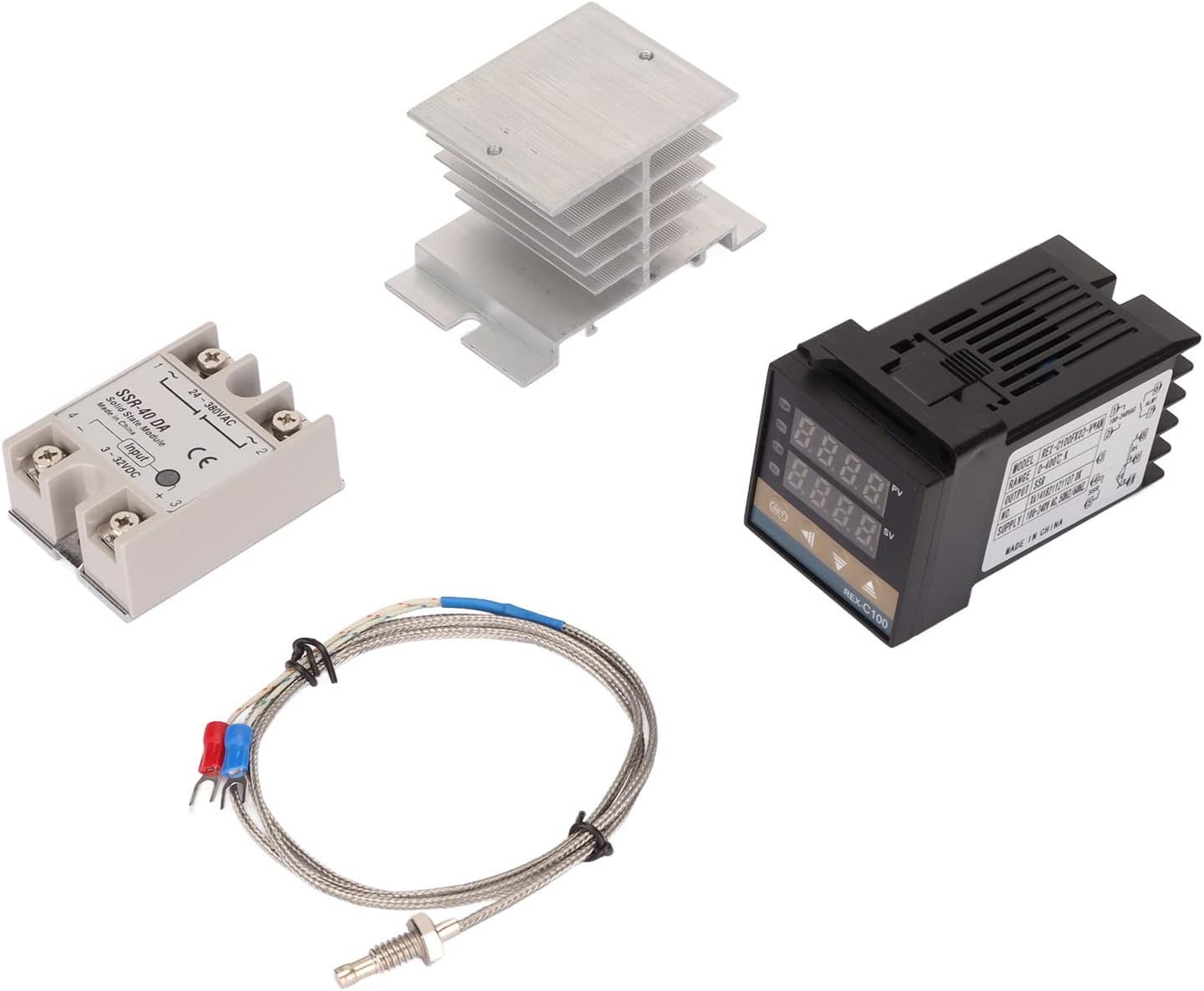 Amazon.co.jp: Air Heater Temperature Controller, Fast Response Digital ...