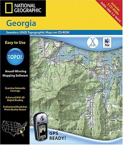 TOPO! Georgia - GPS software : Amazon.co.uk: Software