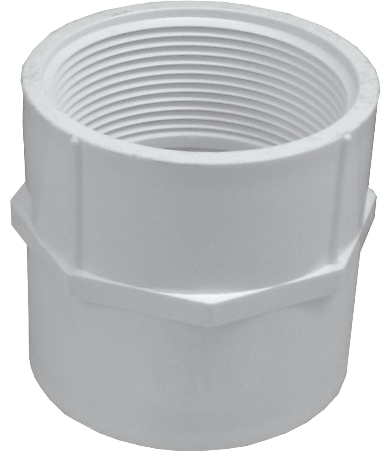 Amazon.com : Genova Products 30340 PVC Female Adapter, 4", White : Pipe ...